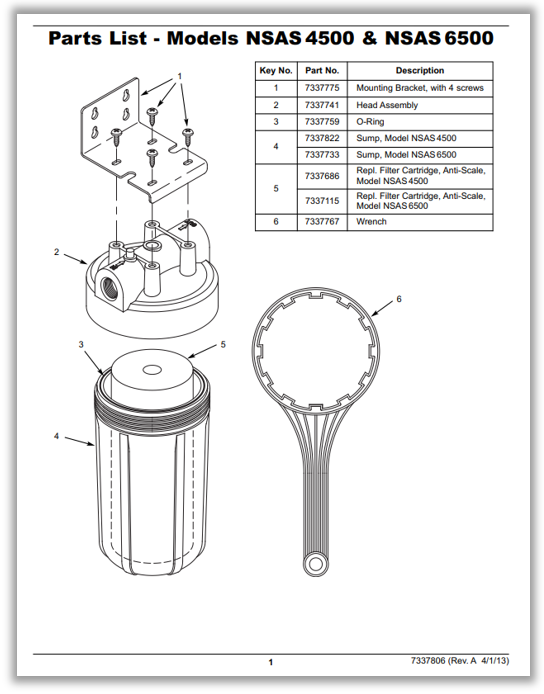 NSAS 6500/4500/2500 Manual – North Star